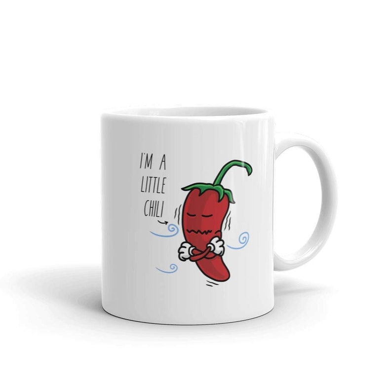 Funny Humor Novelty I'm A Little Chili Pepper 11oz Coffee - Etsy