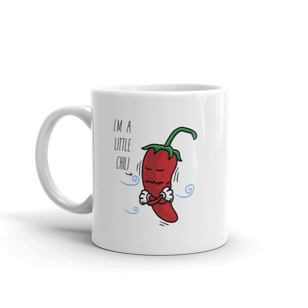 Funny Humor Novelty I'm A Little Chili Pepper 11oz Coffee - Etsy