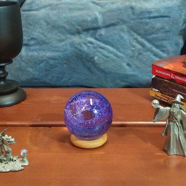Galaxy Glass Orb - Etsy