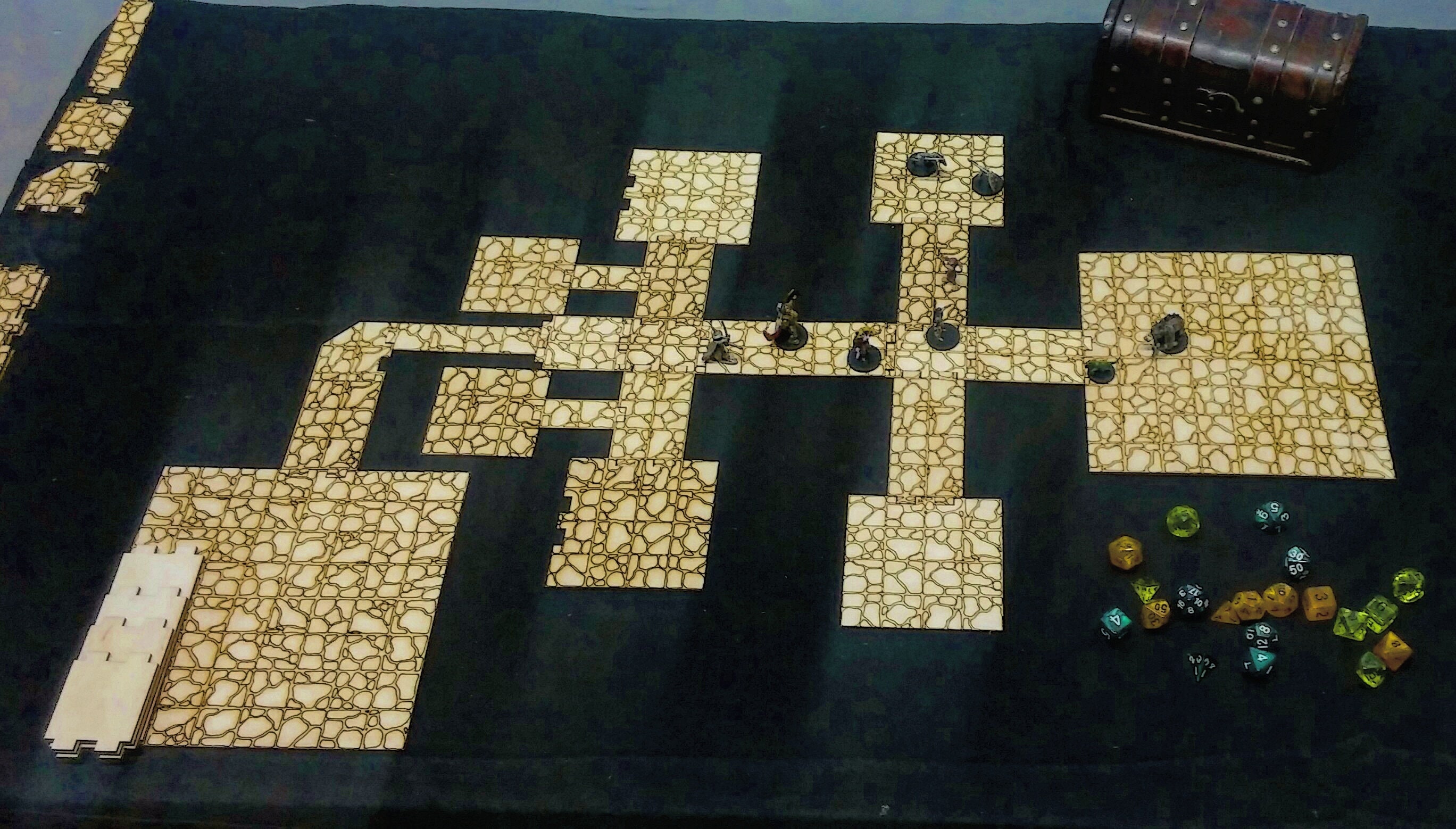 Dungeon Tile Box Set for Dungeons and Dragons DND Dice Box Set D&D ...