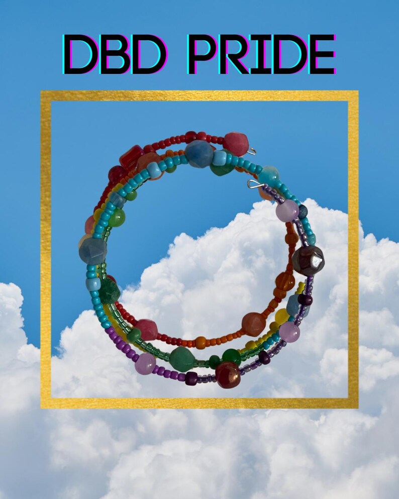 DBD Pride Stacked Bracelet - Etsy