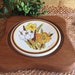 Vintage Cheese Tray Flowered Ceramic Tile With Glass Dome - Etsy
