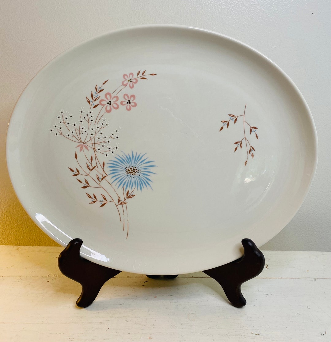 Vintage Serving Platter, Taylorton, Country Farmhouse Platter, Spring ...