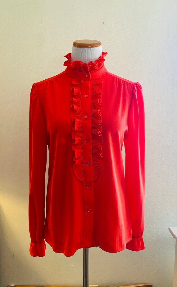 vintage ruffle blouse Lee - Gem