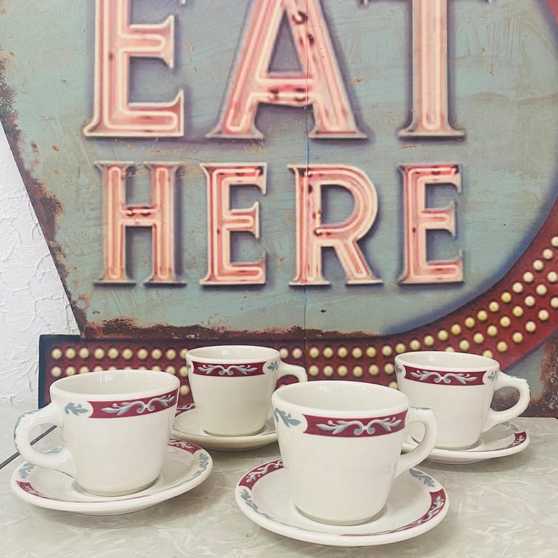 Diner Coffee Cups - Etsy