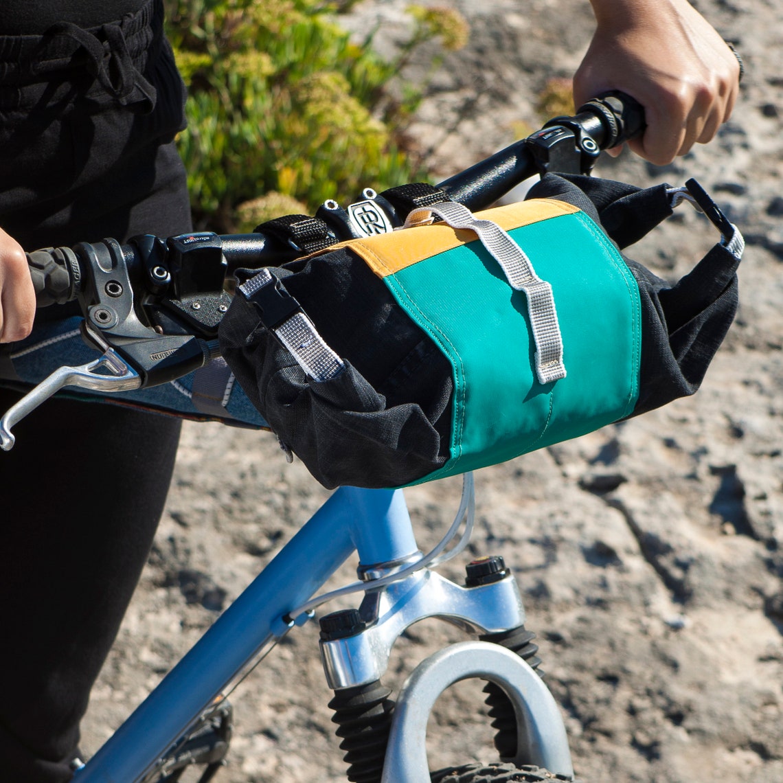Handlebar Bikepacking Green & Yellow - Etsy