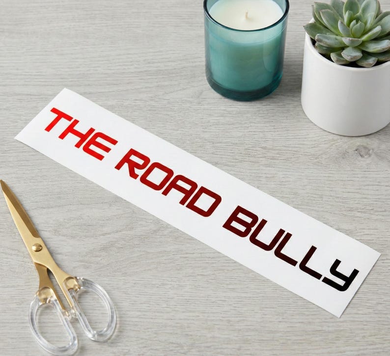 Custom Hood Text Decal | Car Vinyl Sticker Banners | Offroad Vehicles ...
