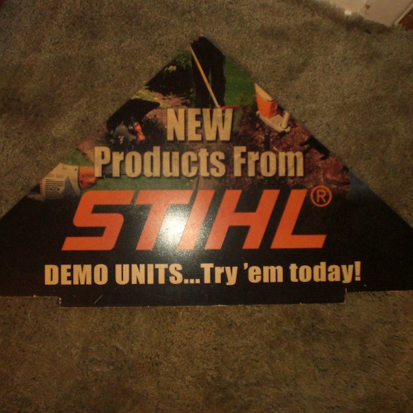 Stihl Sign - Etsy