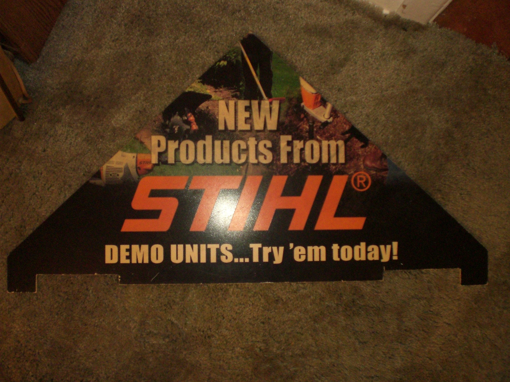 Vintage Stihl Sign - Etsy