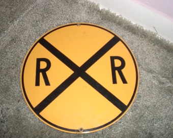 Vintage Rare R.R. Railroad Sign. Scarce Sign. Perfect for Photographers ...