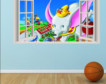 Dumbo wall decal | Etsy