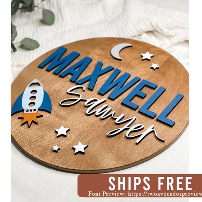 Space Boys Nursery Theme - Etsy