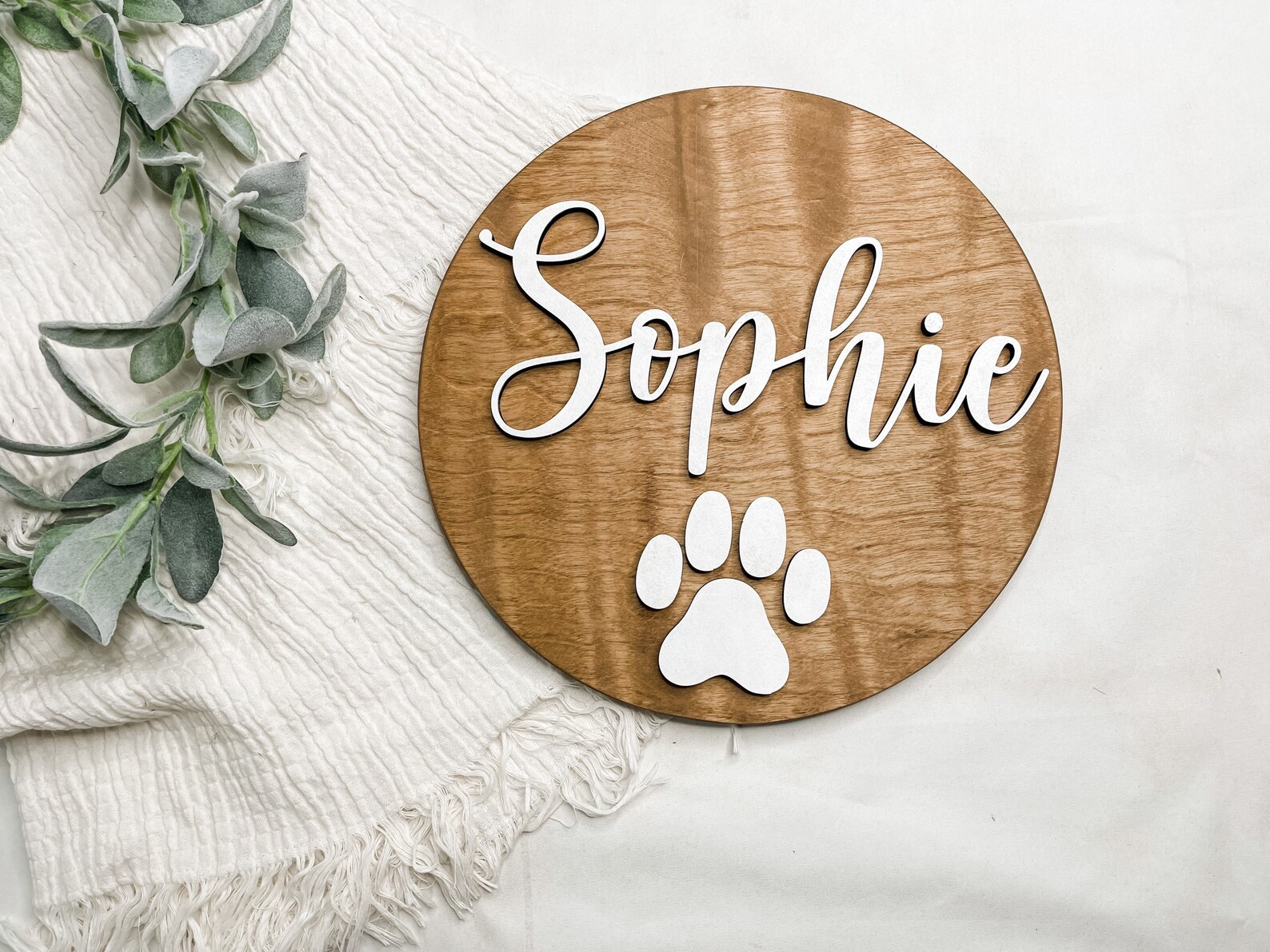 Pet Name Sign Dog Name Sign Dog Mom Pet Lover Gift Cat - Etsy