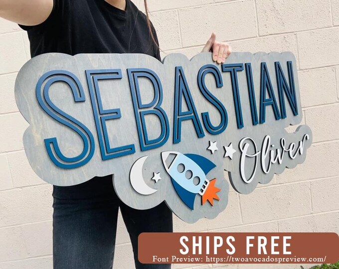 Outer Space Prints Set of 9, Nursery Wall Art, Boys Room Decor, Planet ...