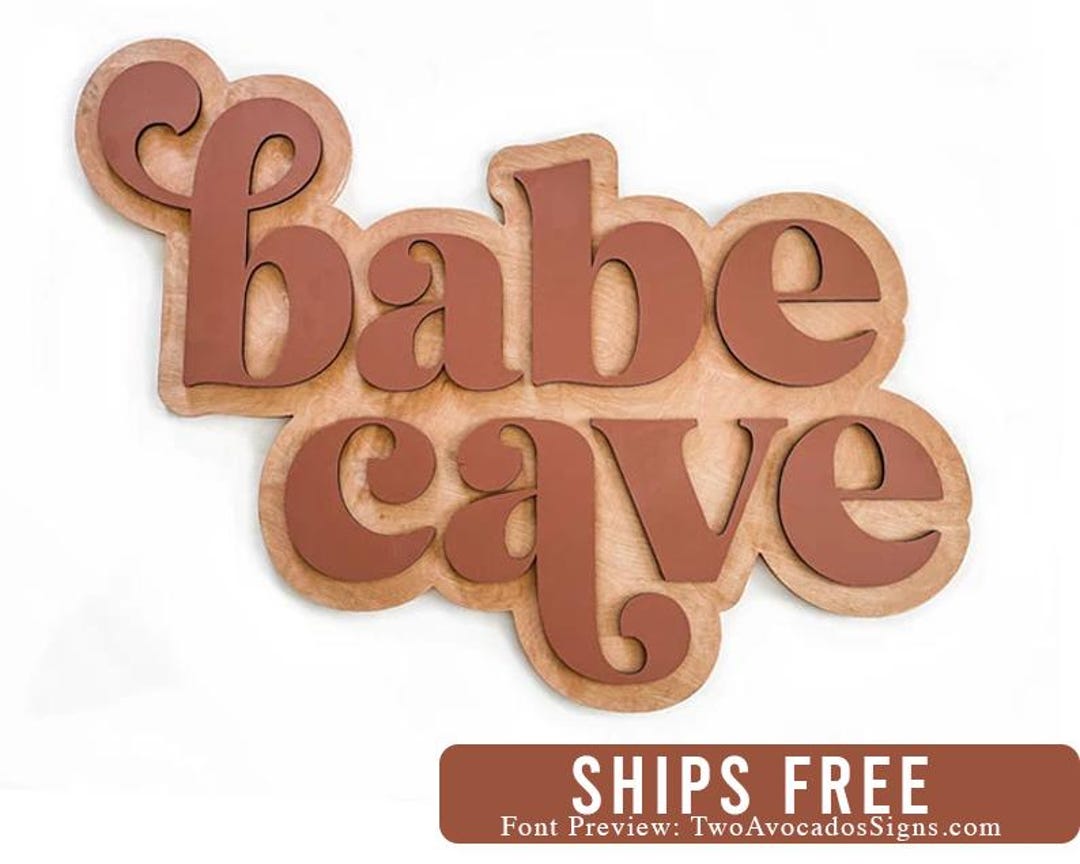 Babe Cave Sign, Girls Room Sign, Nursery Sign, Nursery Decor, Girl Nursery Sign - Etsy
