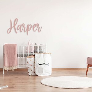 Custom Wood Name Sign Cutout / Name Cut Out / Baby Name Sign / | Etsy