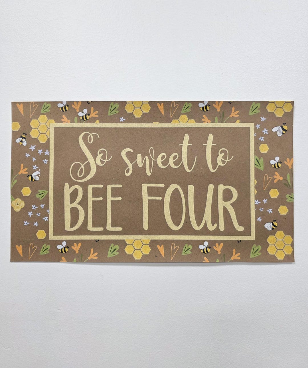 Custom Banner, Printed Butcher Paper Banner, Personalized Party Decor ...