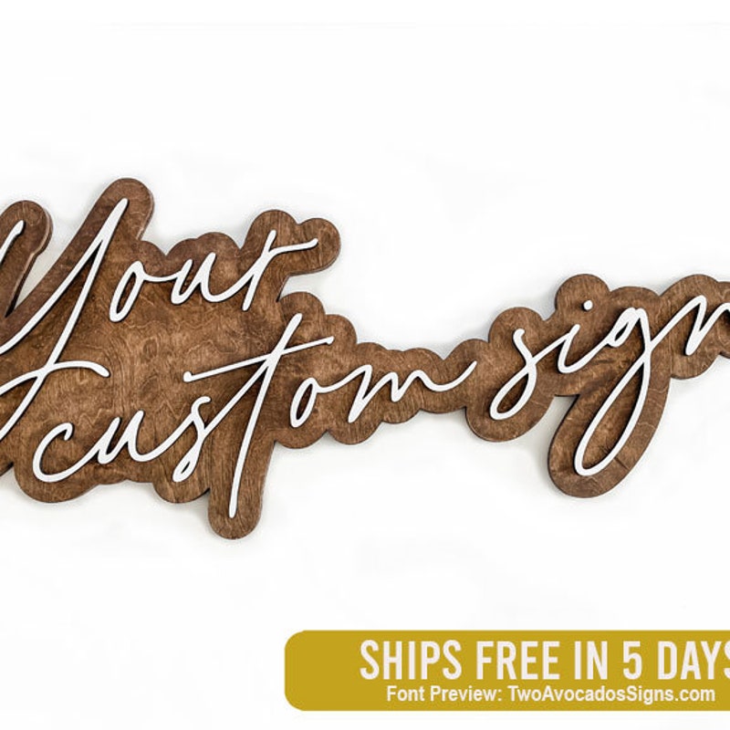 Custom Signs - Etsy