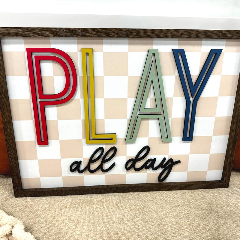 Boy Play Room Signs - Etsy