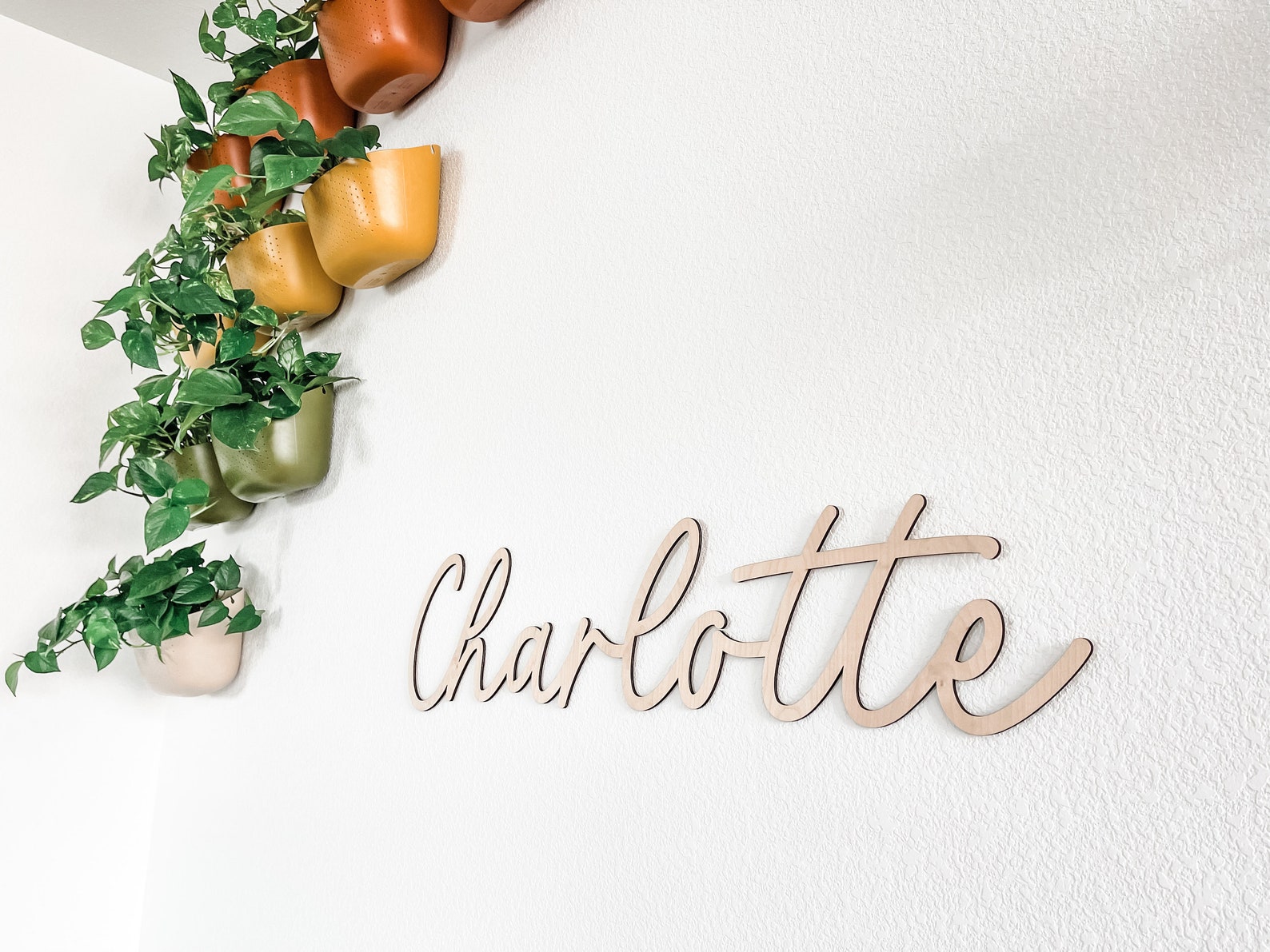 Stacked Custom Name Sign Wood Name Sign Nursery Sign - Etsy