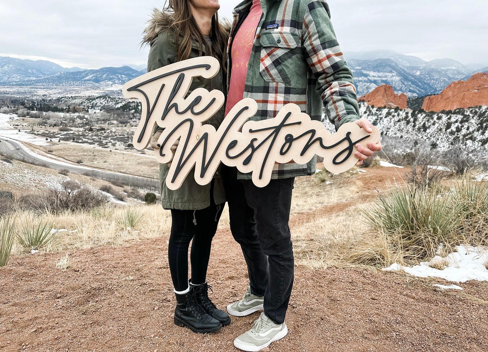 Large Last Name Sign Cut Out Last Name Sign Wedding Name - Etsy