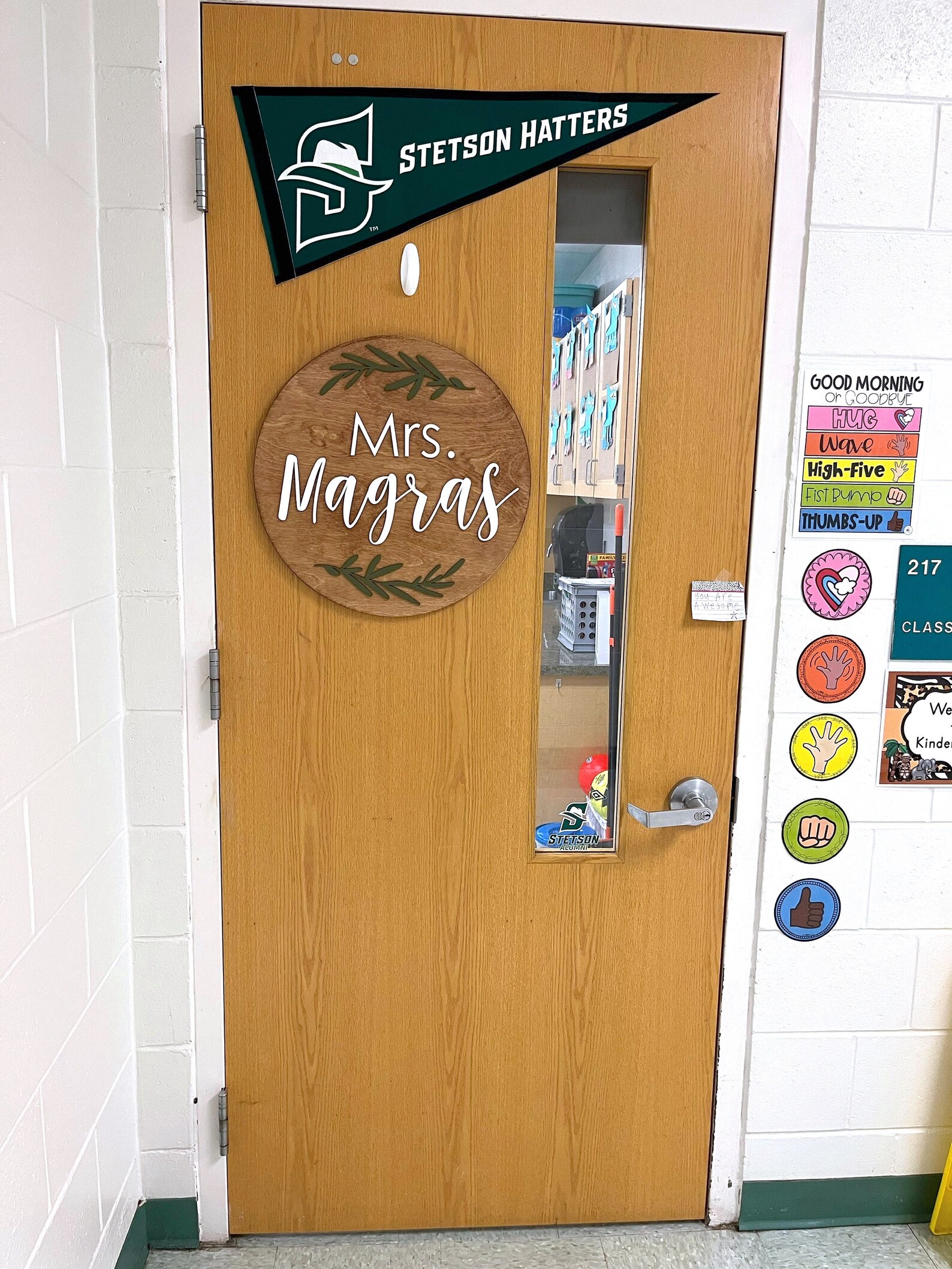 Teacher Name Sign Teacher Appreciation Gift Round Teacher - Etsy