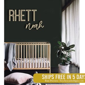 Name Cutouts for Nursery, Wooden Letters, Name Sign, Nursery Letters ...