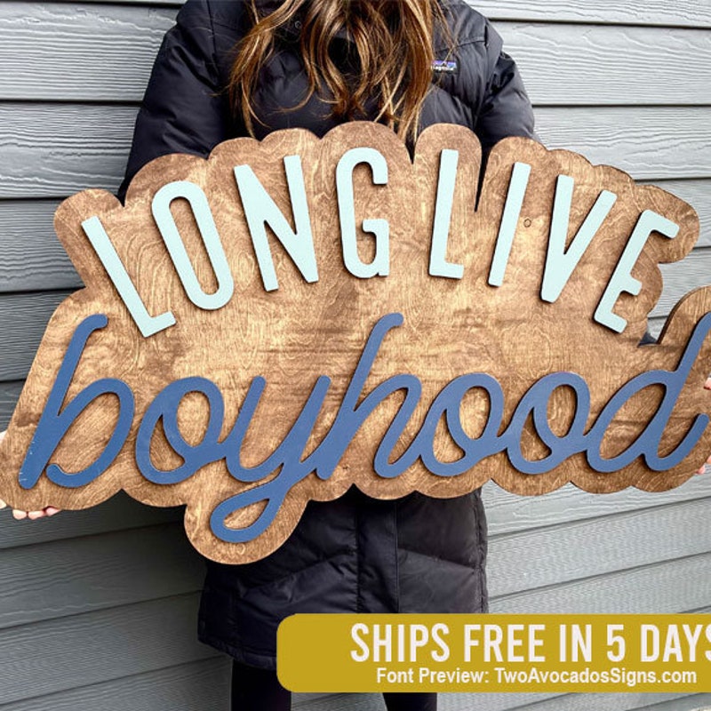 Brothers Sign - Etsy