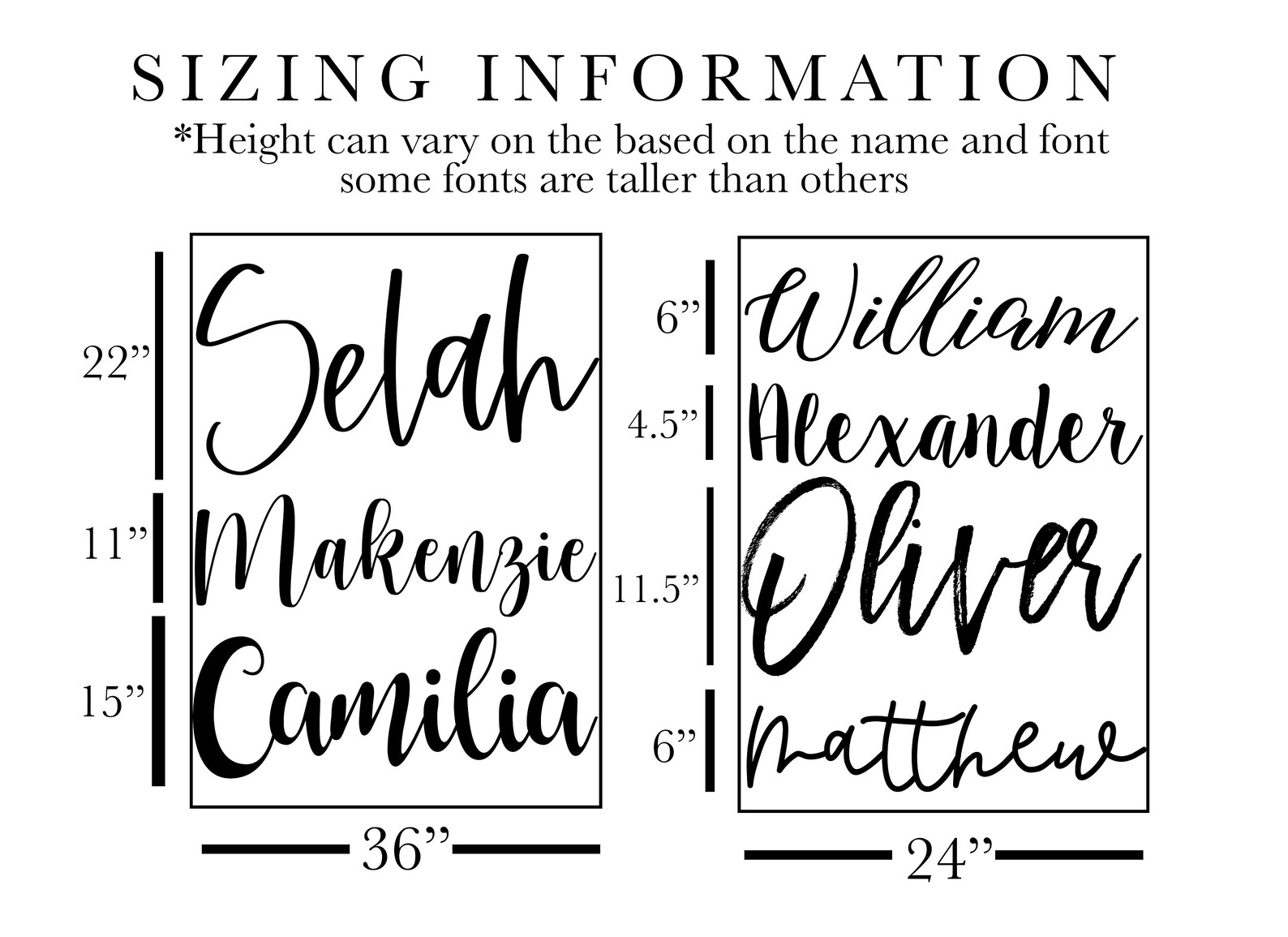 Custom Wood Name Sign Cutout / Name Cut Out / Baby Name Sign / | Etsy