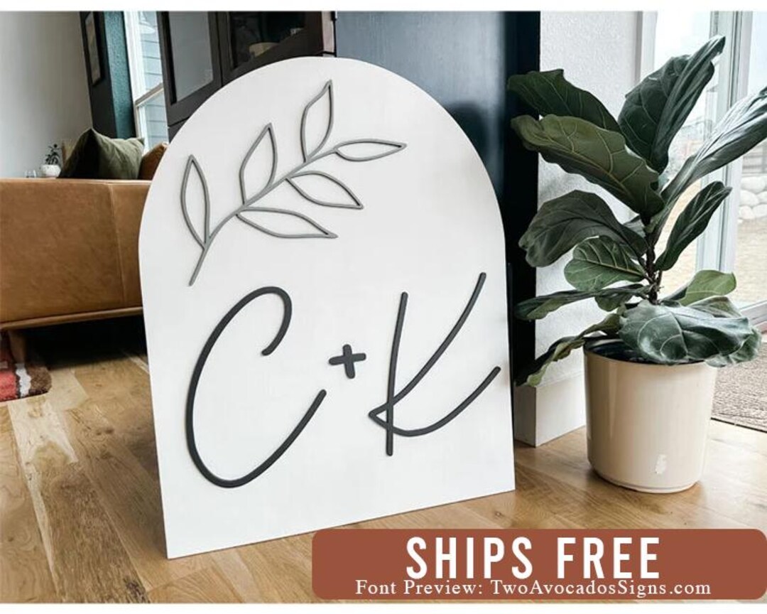 Large Last Name Sign, Cut Out Last Name Sign, Guest Book Sign, Wedding ...