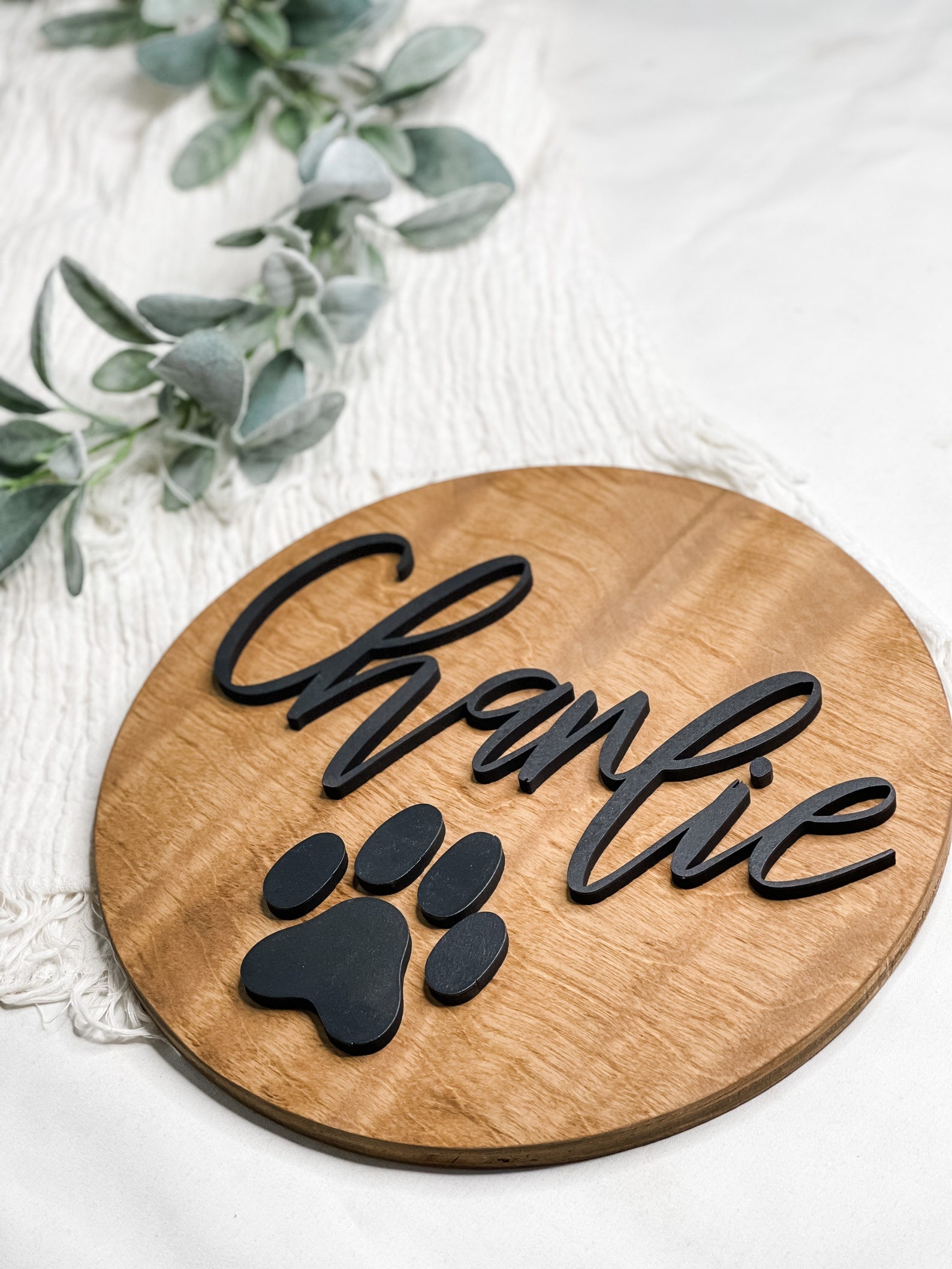 Pet Name Sign Dog Name Sign Dog Mom Pet Lover Gift Cat - Etsy