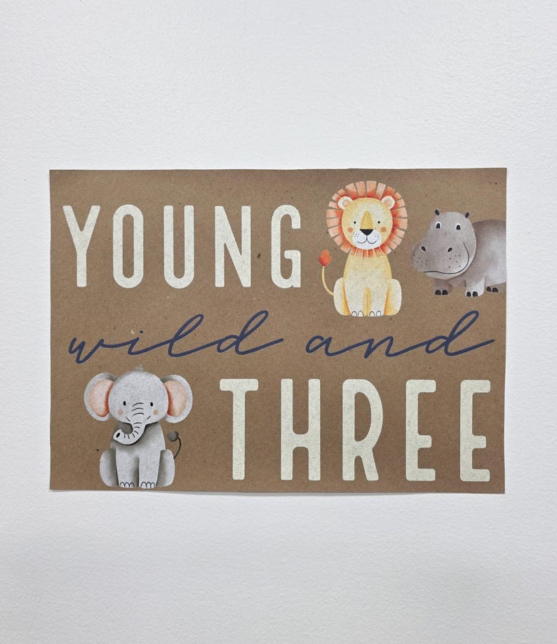 Custom Banner, Printed Butcher Paper Banner, Personalized Party Decor ...