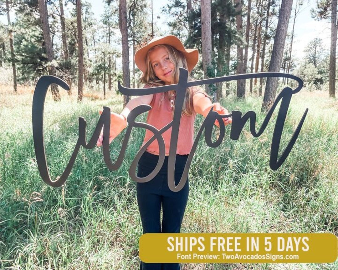Custom Cutout Sign, Personalized Sign, Party Sign, Wood Cutout Sign ...