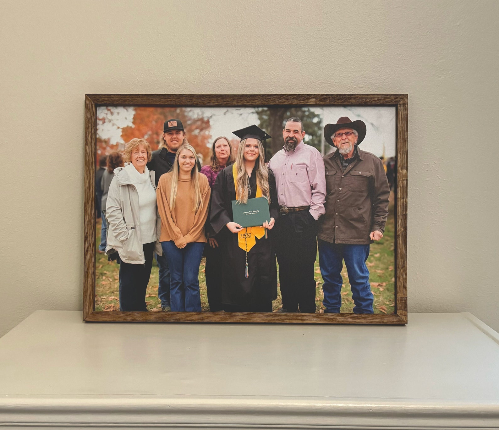 Custom Framed Portrait, Framed Family Photo, Custom Wall Art, Home ...