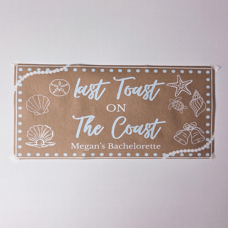 Brown Paper Banner Size - Etsy