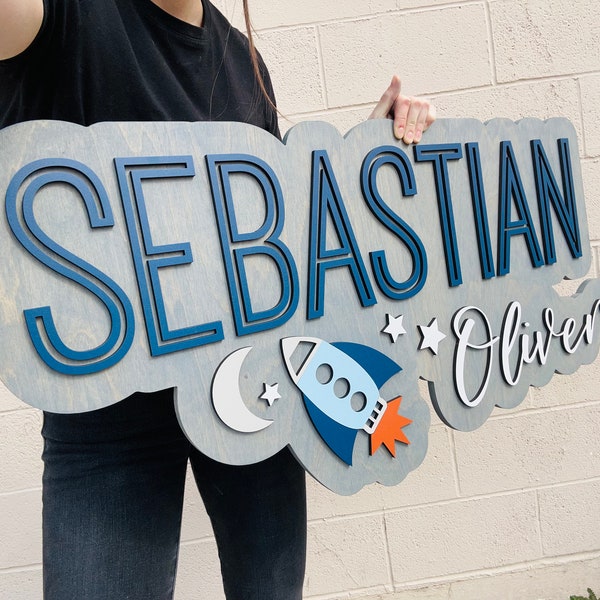 Space Nursery - Etsy