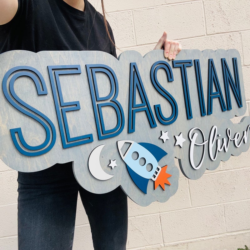 Space Nursery - Etsy