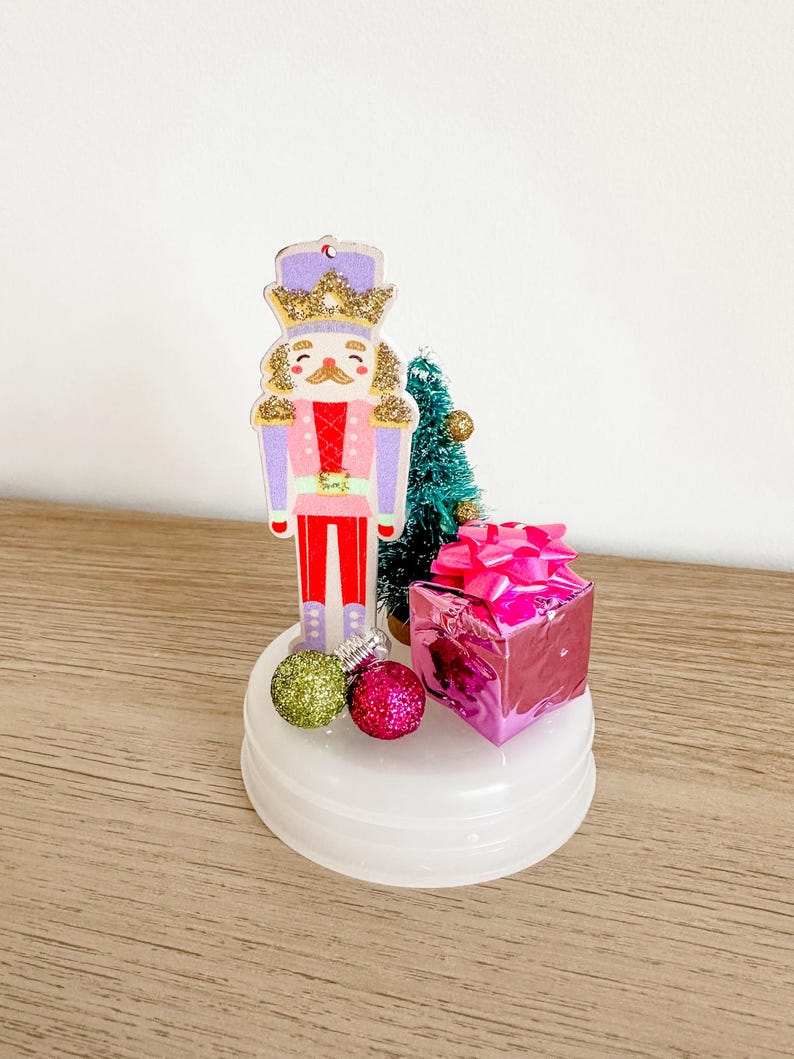Nutcracker DIY Christmas Snow Globe Craft Kit | Holiday Craft Kit | No ...