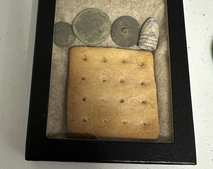 Civil War Hardtack With Dug Relics - Etsy