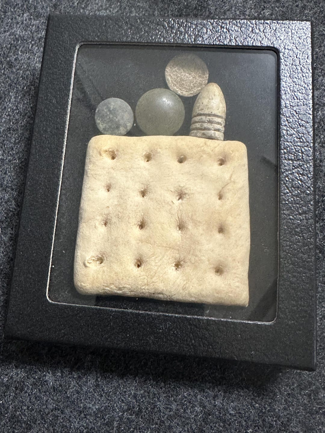 Civil War Hardtack With Dug Relics - Etsy