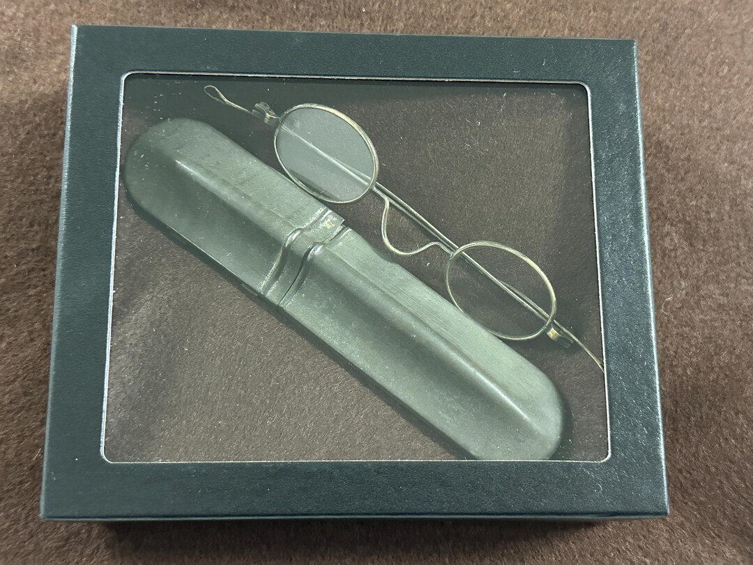 Rare Civil War Officer Spectacles With Original Tin Case - Etsy