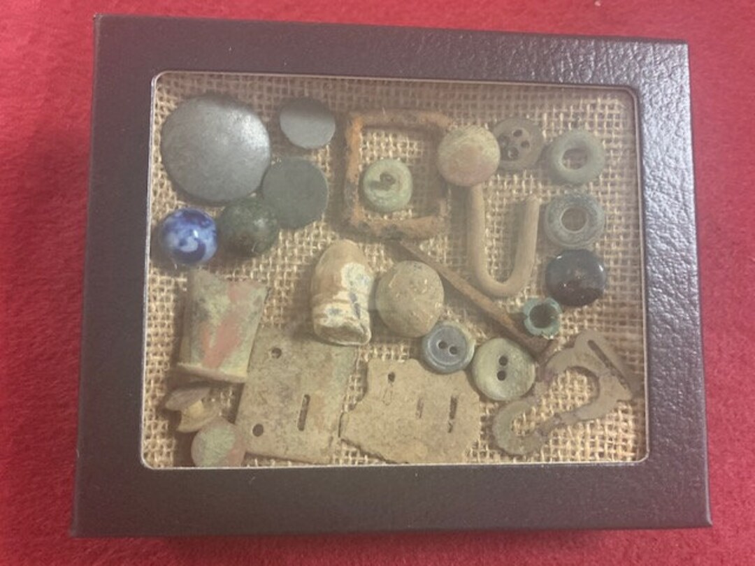 Authentic Relics Excavated From Campsites Used During the American ...