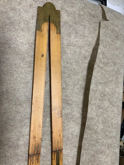 Vintage Folding Carpenter's Straight Edge With Great Patina - Etsy