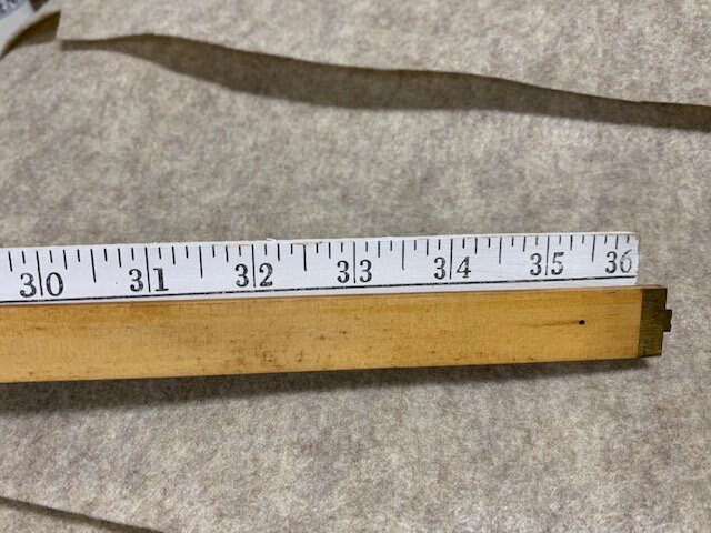 Vintage Folding Carpenter's Straight Edge With Great - Etsy