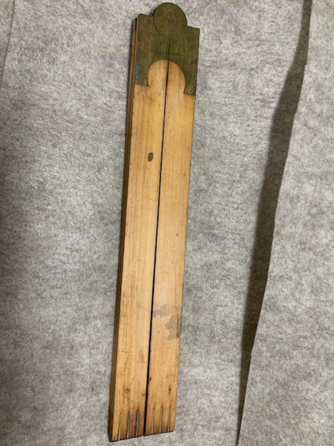 Vintage Folding Carpenter's Straight Edge With Great Patina - Etsy