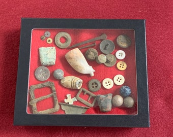 Authentic Relics Excavated From Campsites Used During the US Civil War ...