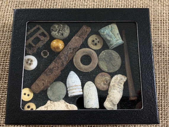 Authentic Relics Excavated From Civil War Campsites With a | Etsy