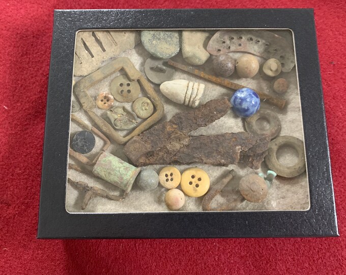 Authentic Relics Excavated From Civil War Campsites With a Pocket Knife ...