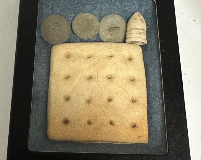 Civil War Hardtack With Dug Relics - Etsy
