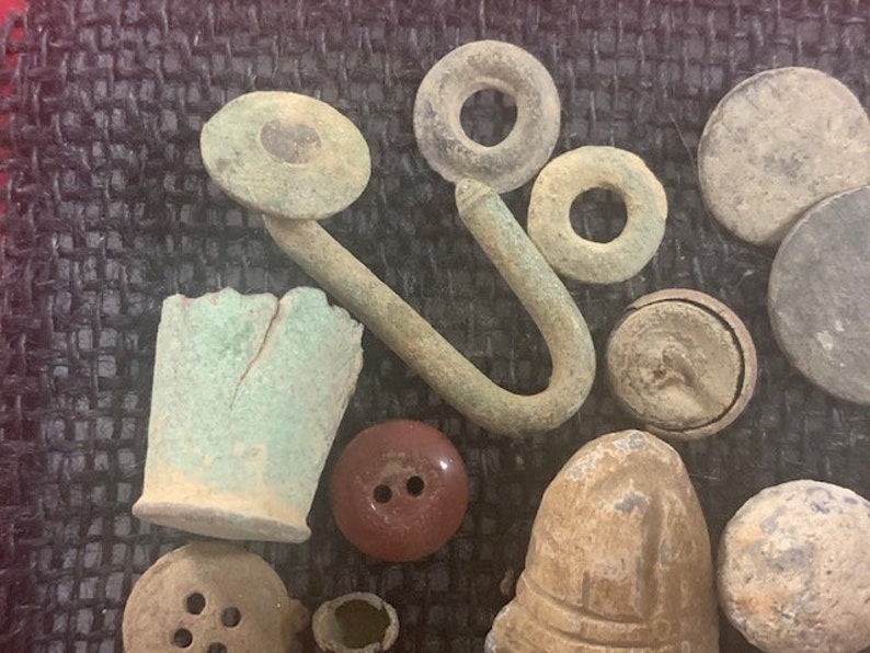 Authentic Relics Excavated From Campsites Used During the - Etsy